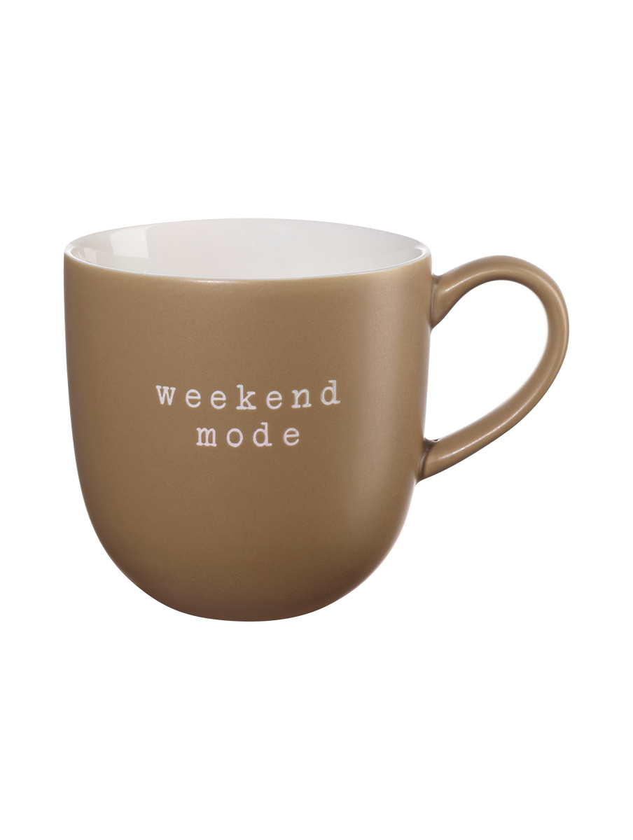 mug, weekend mode hey!