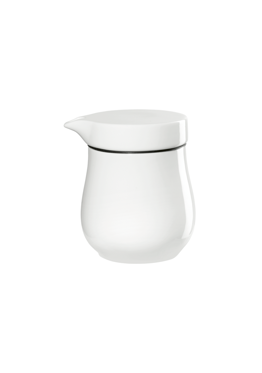 saucière avec couvercle, double paroi à